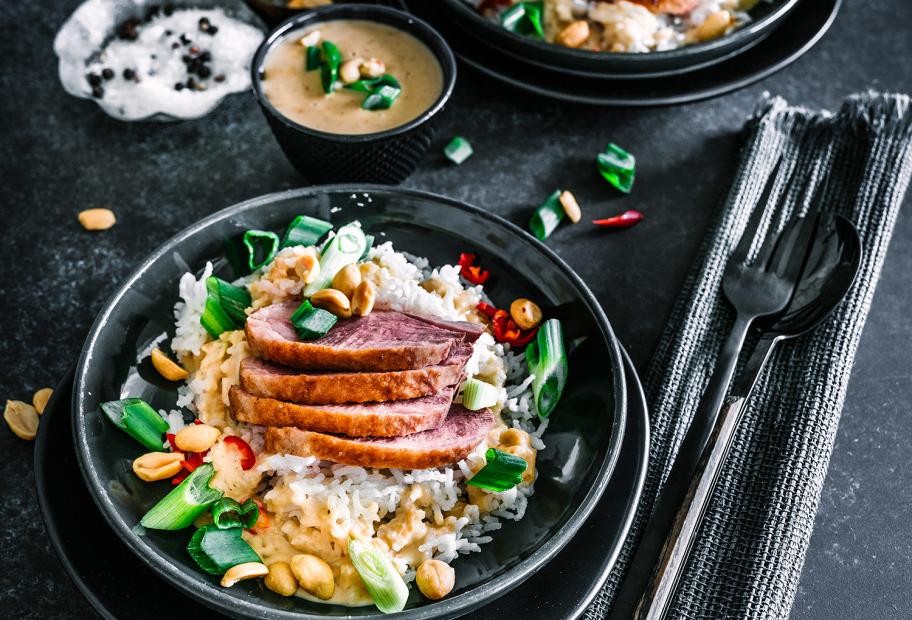 Ente mit Erdnusssauce | Simply-Cookit