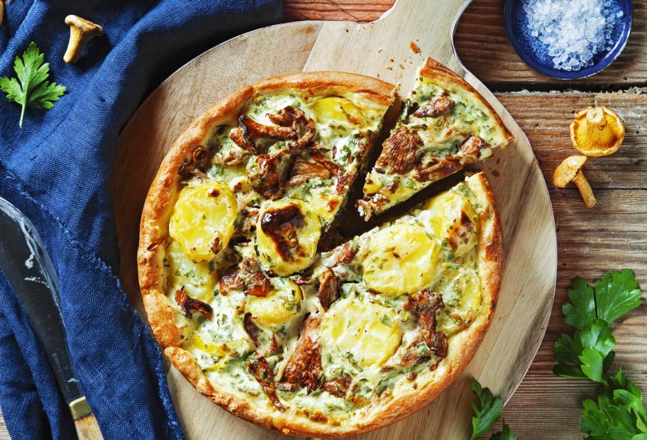Quiche mit Quark-Öl-Teig | Simply-Cookit