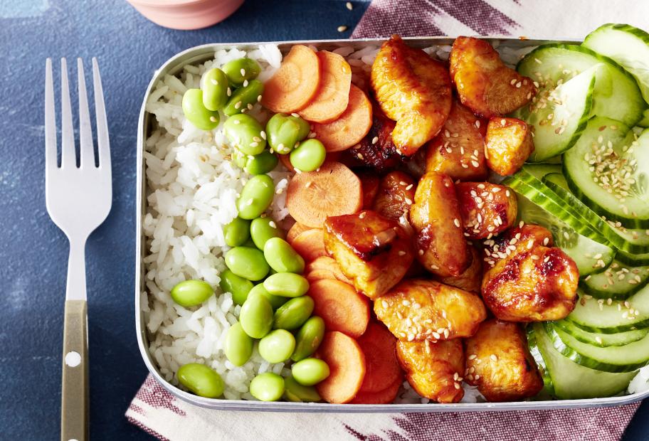 Bento-Bowl mit Chilihähnchen | Simply-Cookit