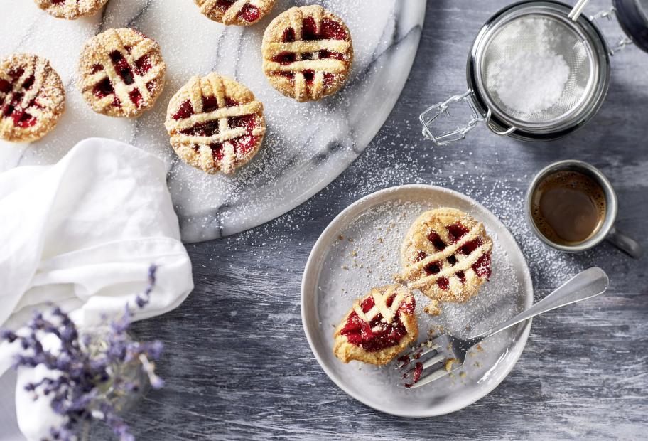 Mini-Linzer-Törtchen | Simply-Cookit