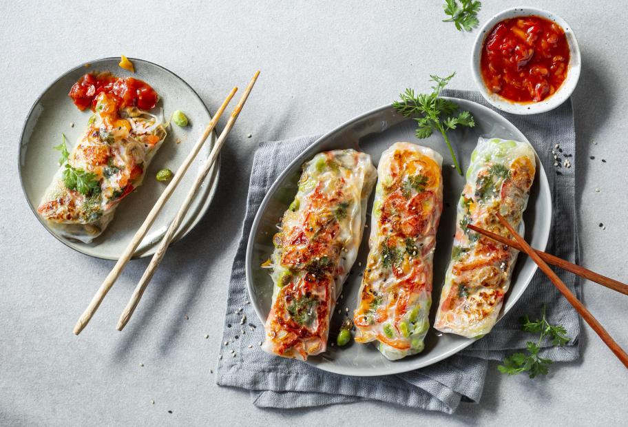 Sommerrollen gebraten | Simply-Cookit