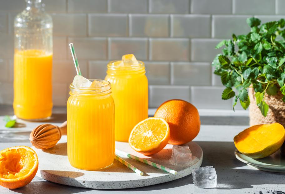 Mango-Orangen-Limonade | Simply-Cookit