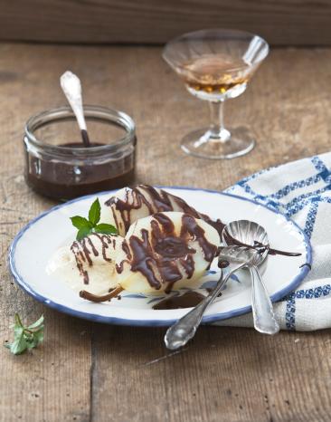 Selbstgemachte Birne Hélène | Simply-Cookit